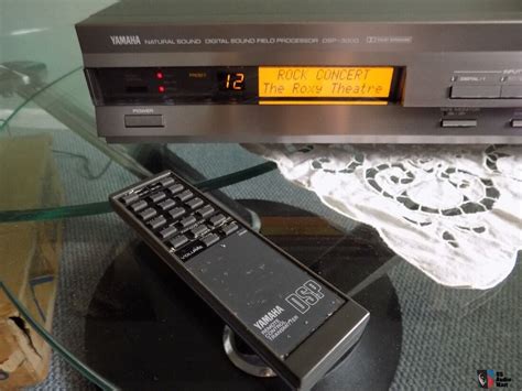 Yamaha Dsp 3000 Digital Sound Processor Super Rare ~ Like New ~ Box And Remote Wow Photo