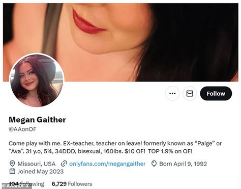 Second Female Teacher Megan Gaither At Missouri High School Is