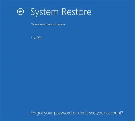 How To Use System Restore From The Windows 8 Recovery Environment