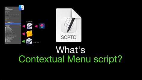 [eng]applescript the basic technics 30 how to build contextual menu scripts piyomarusoft booth