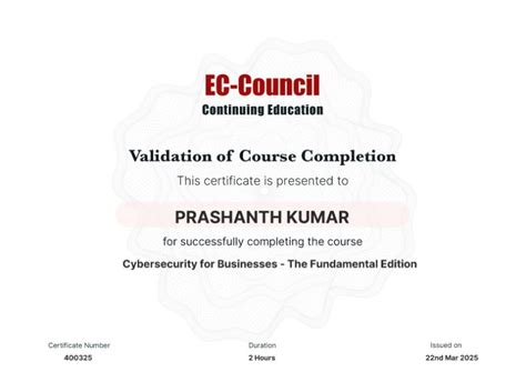 Cybersecurity Eccouncil Cyberawareness Continuouslearning