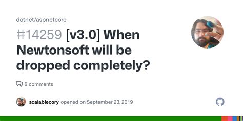 V30 When Newtonsoft Will Be Dropped Completely · Issue 14259
