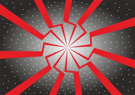 점과 선이 있는 착시 배경 프리미엄 벡터