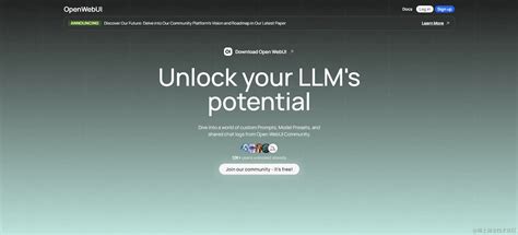 Ollama Openwebui 本地部署大型模型与交互式可视化聊天ollama是一个允许用户在本地启动并运行大型语 掘金