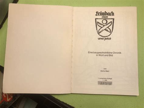 Doris Bieri Leimbach Einst Und Jetzt Kaufen Auf Ricardo