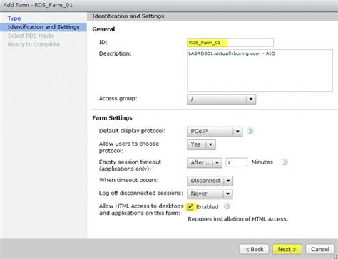 Vmware Horizon View 7 Add Microsoft Rds Farm Part 4 Virtually Boring