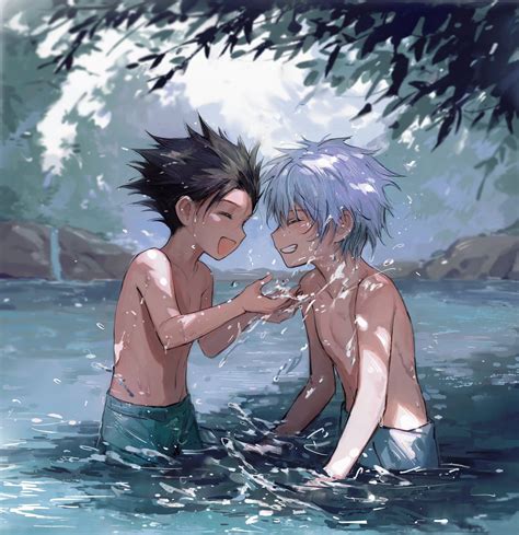 Killua Zoldyck And Gon Freecss Hunter X Hunter Drawn By Kiko Danbooru