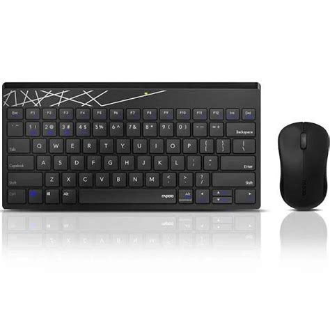 Rapoo 8000m Multi Mode Wireless Keyboard And Mouse Combo Price History