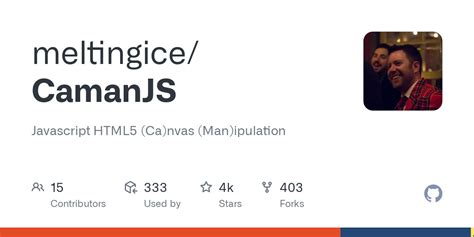 Github Meltingicecamanjs Javascript Html5 Canvas Manipulation