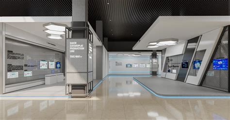 四川德阳工业互联网展厅设计 工业展厅 制造业展厅设计 艺点意创