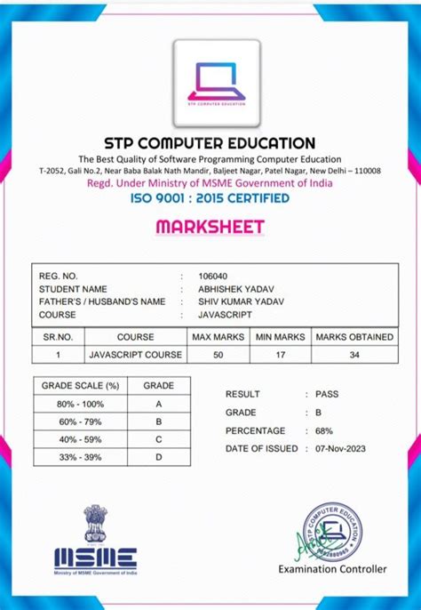 I Have Completed Programming Language Java Script Abhishek Yadav