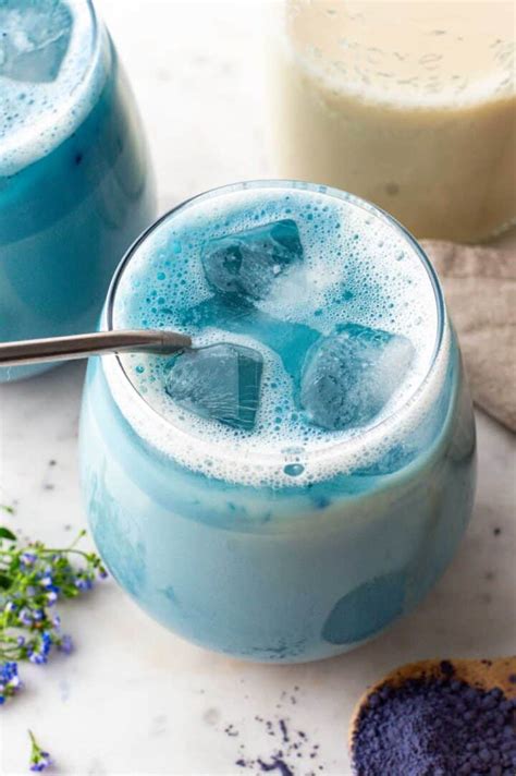 Blue Latte With Butterfly Pea Flower Hot And Iced Health My Lifestyle