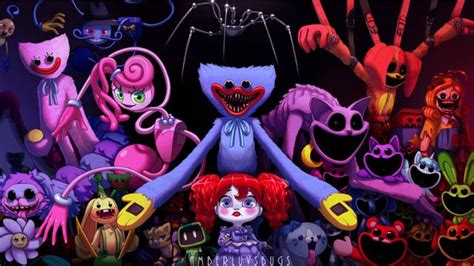 Poppy Playtime All Characters Dibujos Bonitos Garabatos Lindos