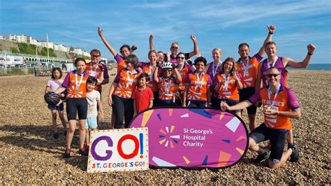 St Georges Paediatrics Team London To Brighton 2023 Shamim Umarji