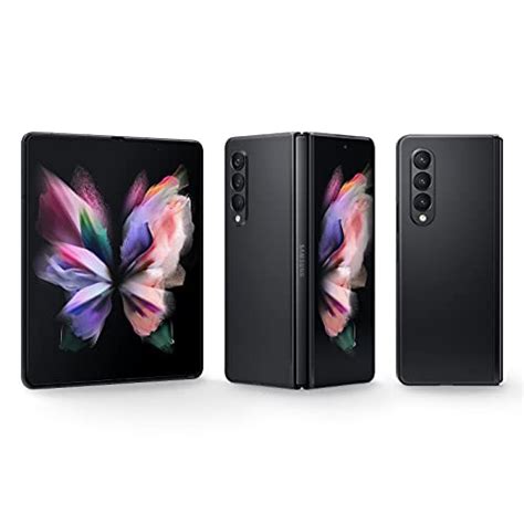 Samsung Galaxy Z Fold3 5g Phantom Black 12gb Ram 256gb Storage