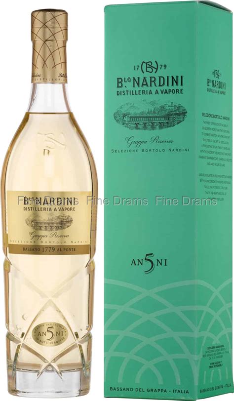 Nardini 5 Year Old Grappa Selezione Bortolo Nardini