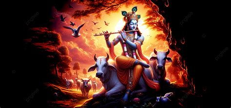 Shri Krishna Background Images Hd Pictures And Wallpaper For Free