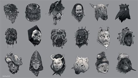 Fantasy Helmet Concept Art
