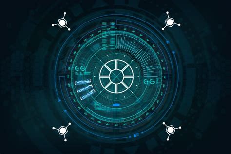 Hud Futuristic User Interface Elements For Gui Vector Image