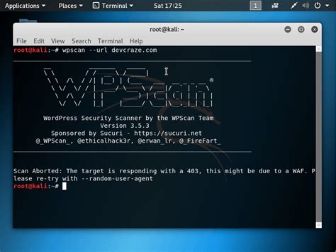 Dev Craze Scan Wordpress Site Vulnerabilities Using Wpscan • Dev Craze