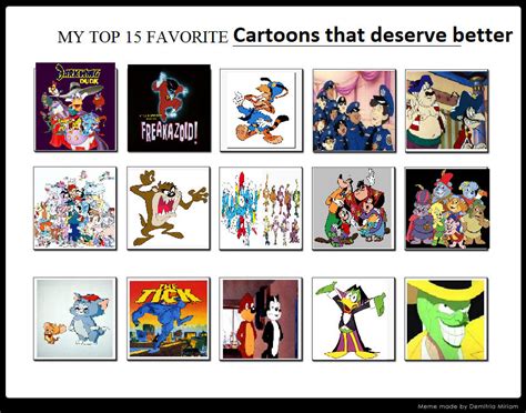 My Top 15 Favorite Cartoons That Deserve Better By Darkwinghomer On Deviantart