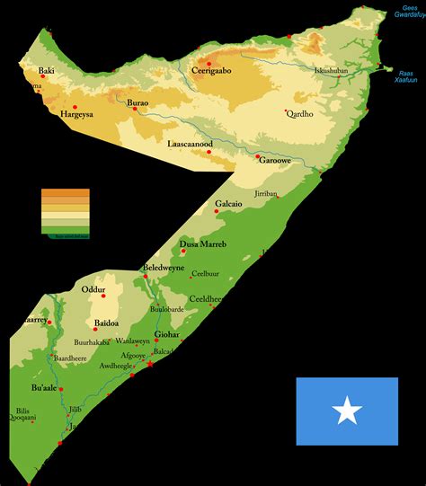 Mapas De Somalia El País De La Guerra Civil Eterna