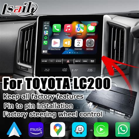 Toyota Land Cruiser Lc200 Oem Style Wireless Carplay Android Auto