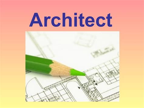 Architect Ppt