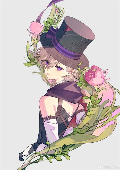 Lyney Genshin Impact Drawn By Jinri She Yu Danbooru