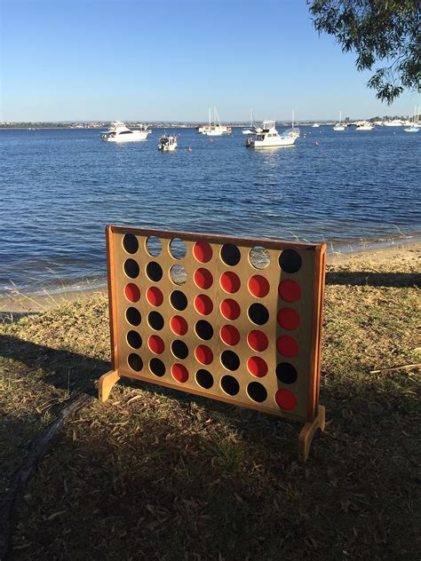 Giant Connect 4 Hire Perth - Perth Garden Games