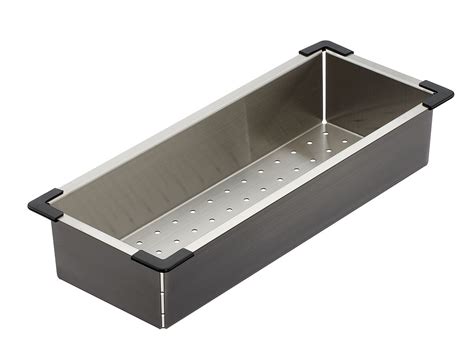 Memo Zenna Colander 168mm X 420mm Stainless Steel From Reece