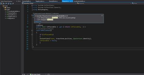 Waypoint Isplaceable Returns Nothing And Does Not Change Colors Ask Gamedev Tv