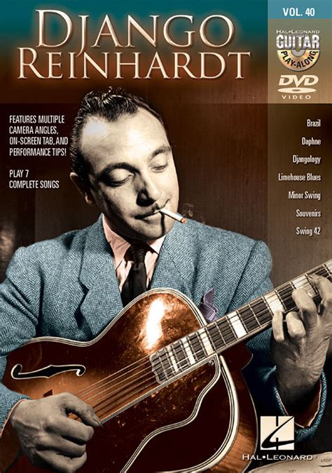 django reinhardt guitar play along dvd volume 40
