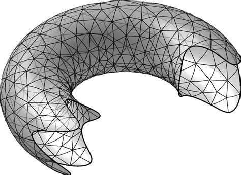 Mesh For The Model Problem Using Geometric Interpolation Order Download Scientific Diagram