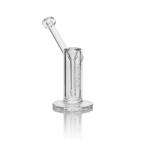 Grav Small Upright Bubbler Thc Dry Herb Flower Bong Waterpipe Aromatherapy Alternative