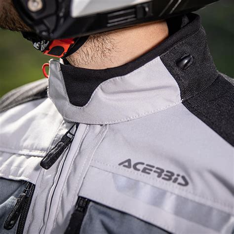 Acerbis X Tour Jacket Light Grey Free Uk Delivery