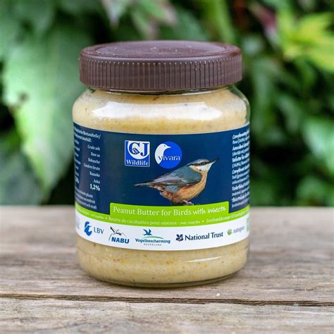 Erdnussbutter Mit Insekten Fettfutter Vogelfutter Vögel Lbv Naturshop