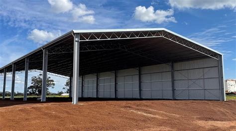 40x80 High Volume Steel Hay Barn Durable Custom Metal Buildings Us