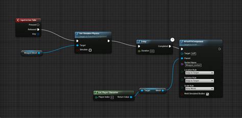 Attach A Simulated Actor To Component Problem Character And Animation