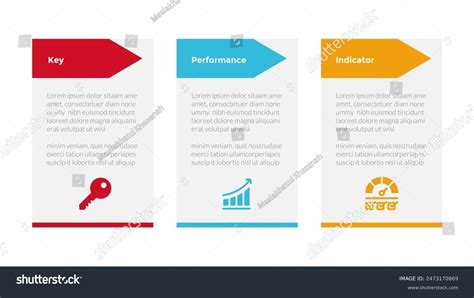 Kpi Key Performance Indicator Infographics Template Stock Vector Royalty Free 2473170869