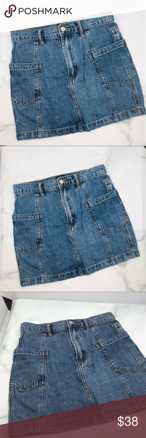 Uo Bdg Denim Mini Skirt Denim Mini Skirt Mini Skirts Urban Outfitters Skirt