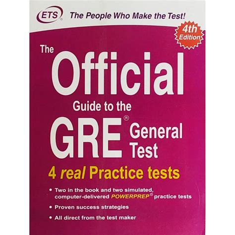 The Official Guide To The Gre General Test 209275520 Bd