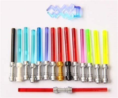 Buy Lego® Star Wars Lightsaber Rare Colors And Metallic Hilts 15 Total