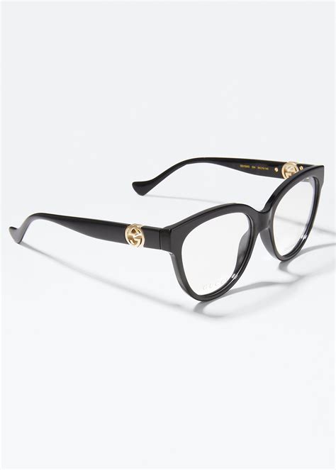 Gucci Interlocking G Rectangle Optical Glasses One Color Editorialist