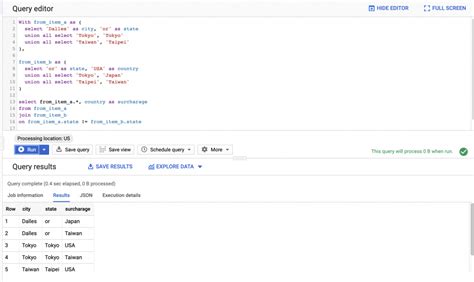 Bigquery Joining Tables Basic Operation Cloud Ace 技術部落格