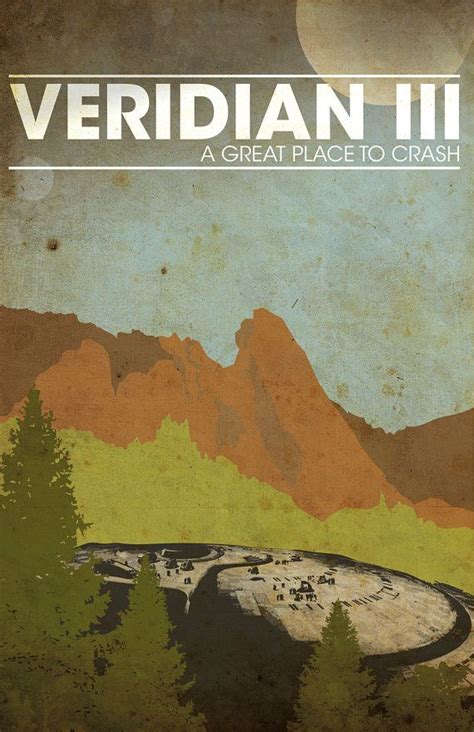 Star Trek Travel Poster Collection Vulcan Qonos Etsy Star Wars