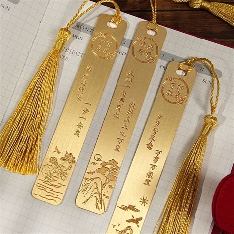 創意書籤 古風 Creative Bookmark Antique Style 書籤高顏值中國風元旦節禮物古風經典書籤 蝦皮購物