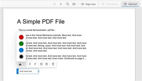 Как редактировать PDF файл в Microsoft Edge