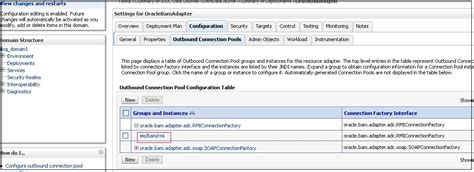 Configuring Oracle Bam Adapter Connection Factory Through Em Console