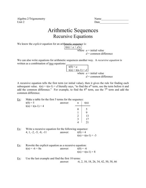 Algebra 2 Trigonometry
